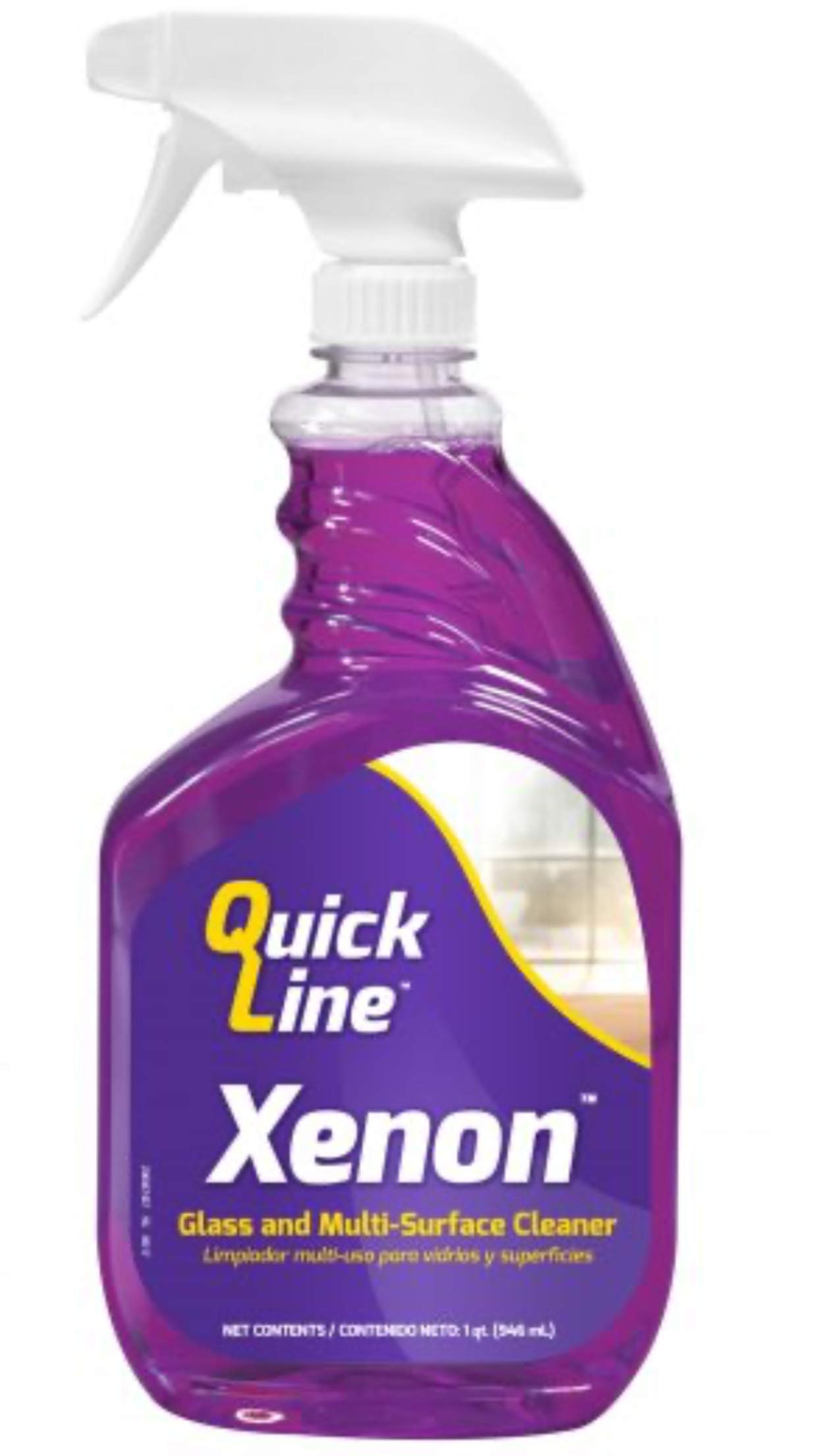 US Chemical Quick Line Xenon Glass and Multi-Surface Cleaner, 32 Ounce ...