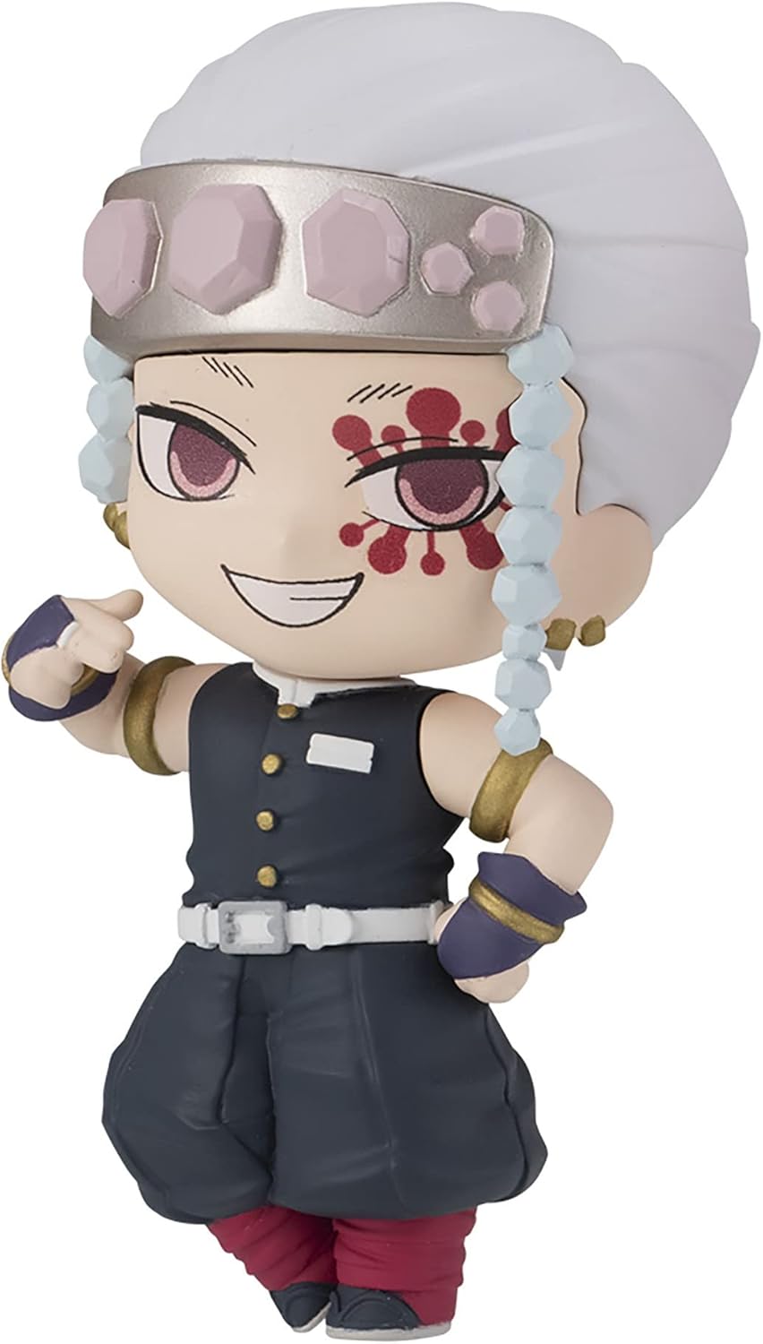 Amazon.com: Chibi Masters Bandai Tengen Uzui Demon Slayer Figure - 8cm ...