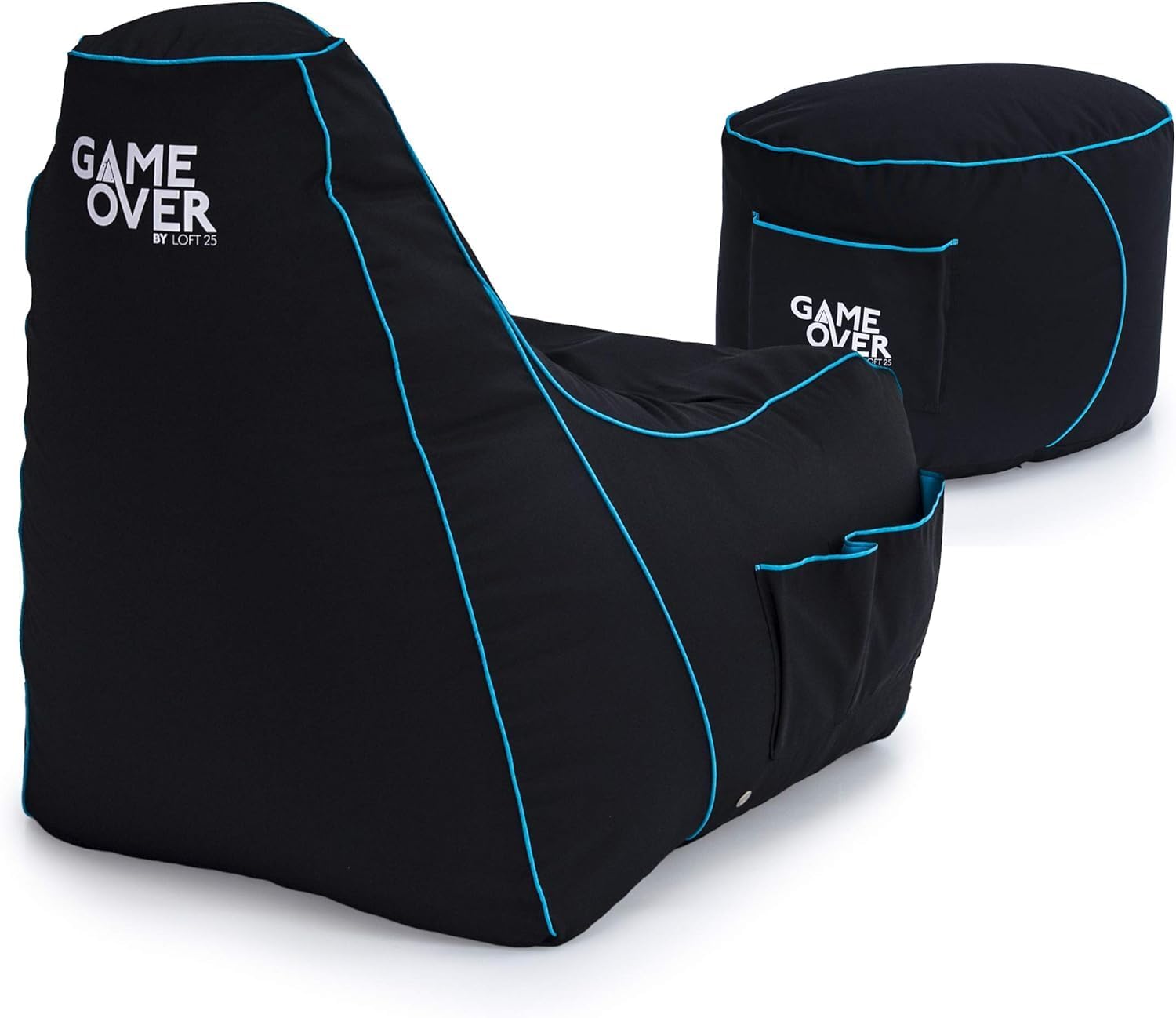 Gamewarez Crimson Hurricane Sitzsack – Gaming-Sitzsack Indoor und ...