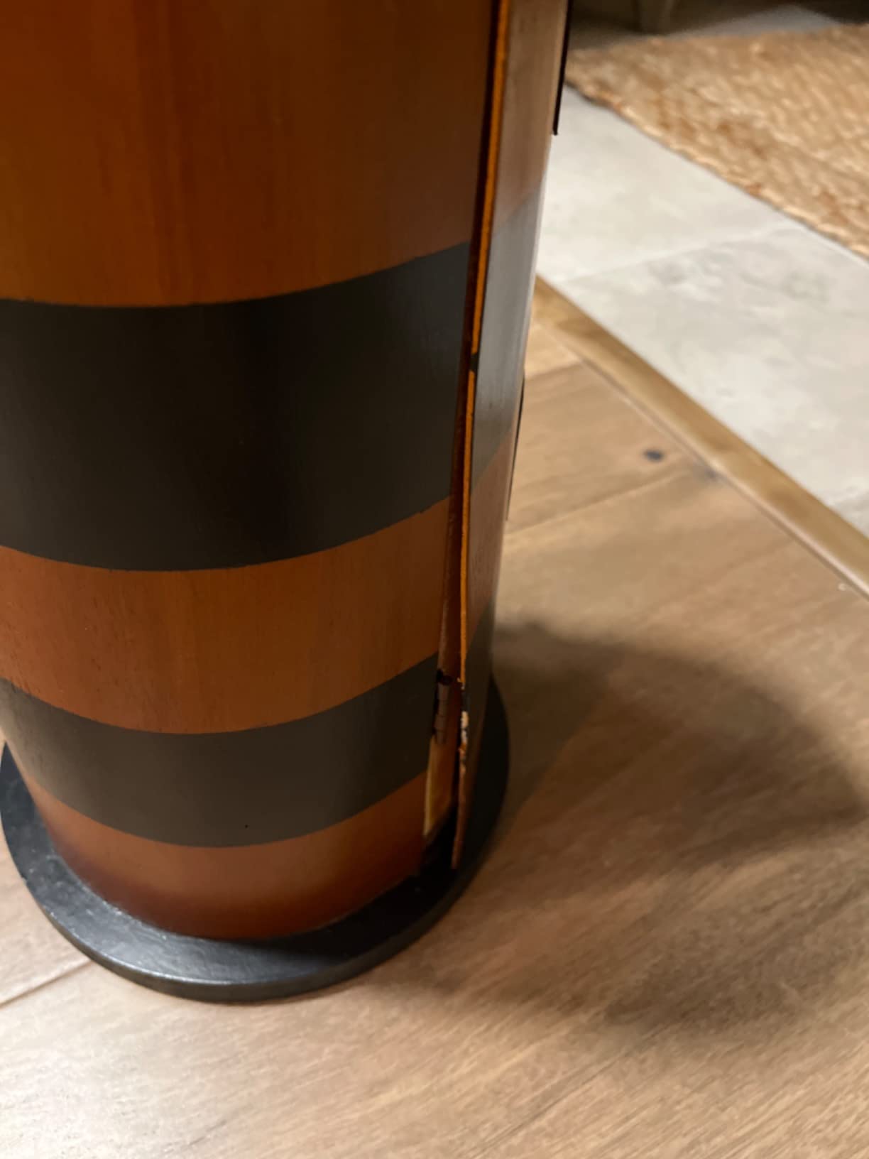 $28/mo - Finance SAILINGSTORY Wooden Lighthouse Nautical Round Coffee ...