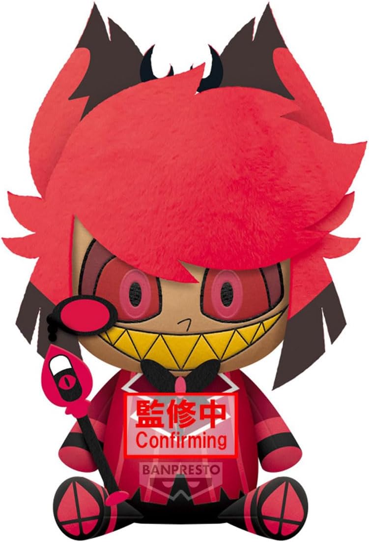 Amazon.com: Banpresto - Hazbin Hotel - Alastor Super Big Plush ...