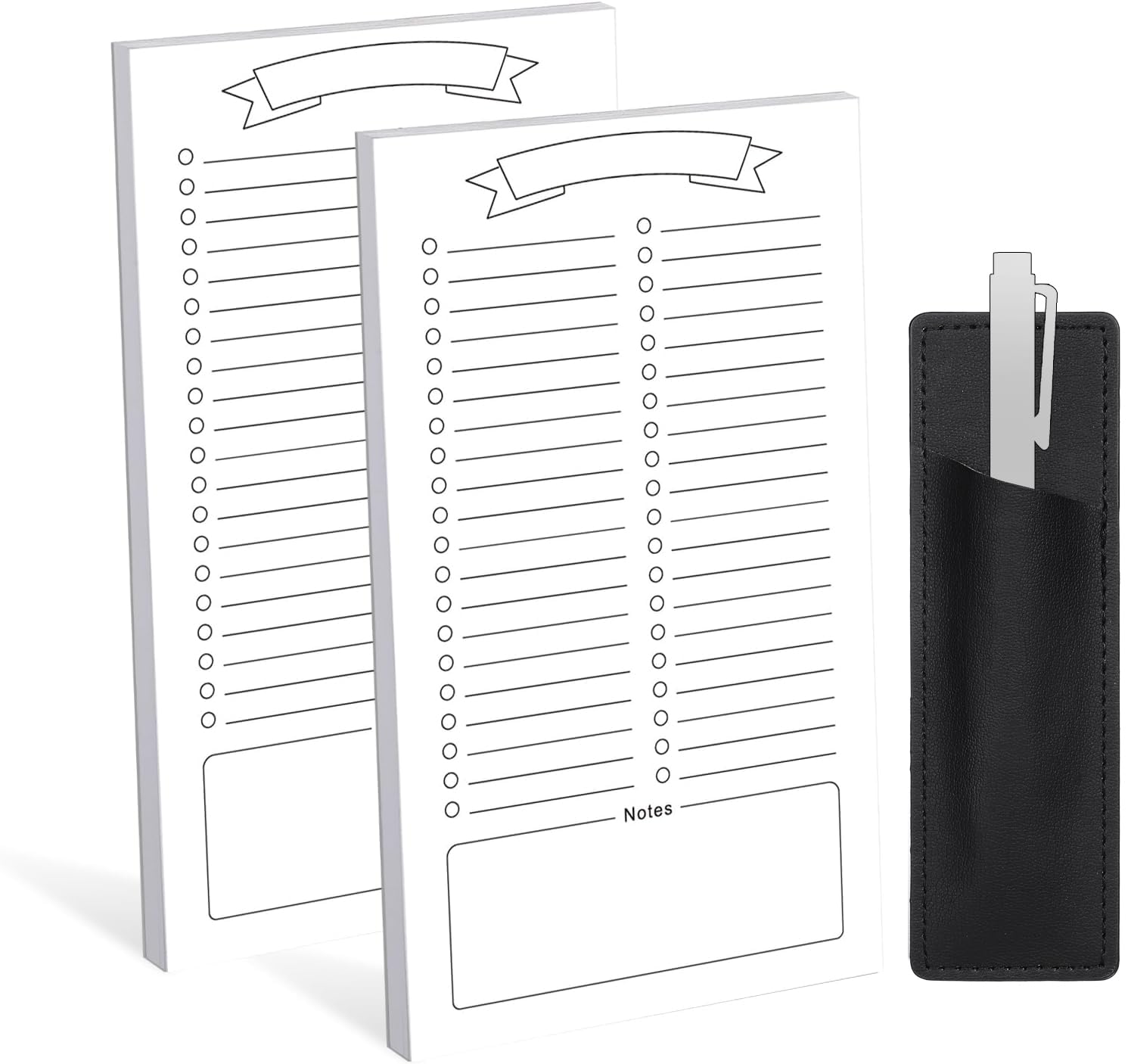 Snapklik.com : 2 Pack Grocery List Magnet Pad For Fridge