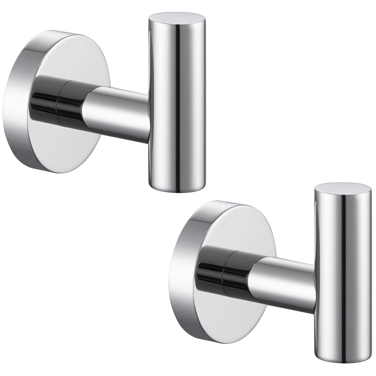 Bath Towel Hook 2 PCS, Angel Simple SUS304 Stainless Steel Kitchen ...