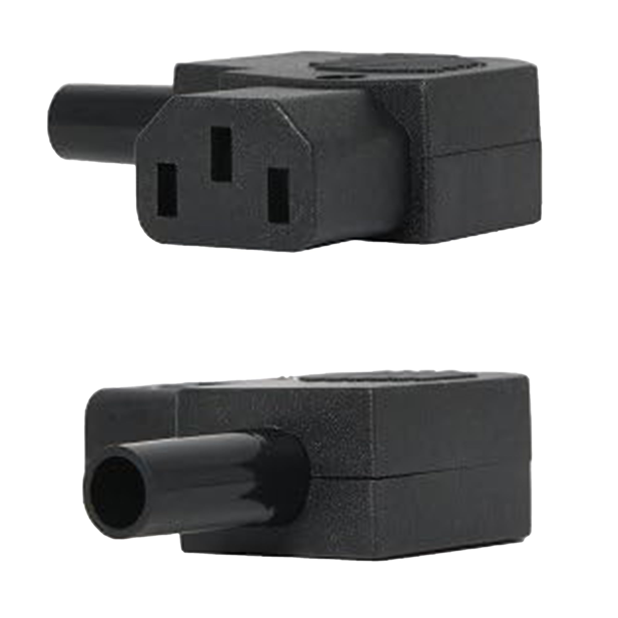 Amazon.com: C13 Right Angle Connector, IEC 60320, 10A - 15A, 250V ...