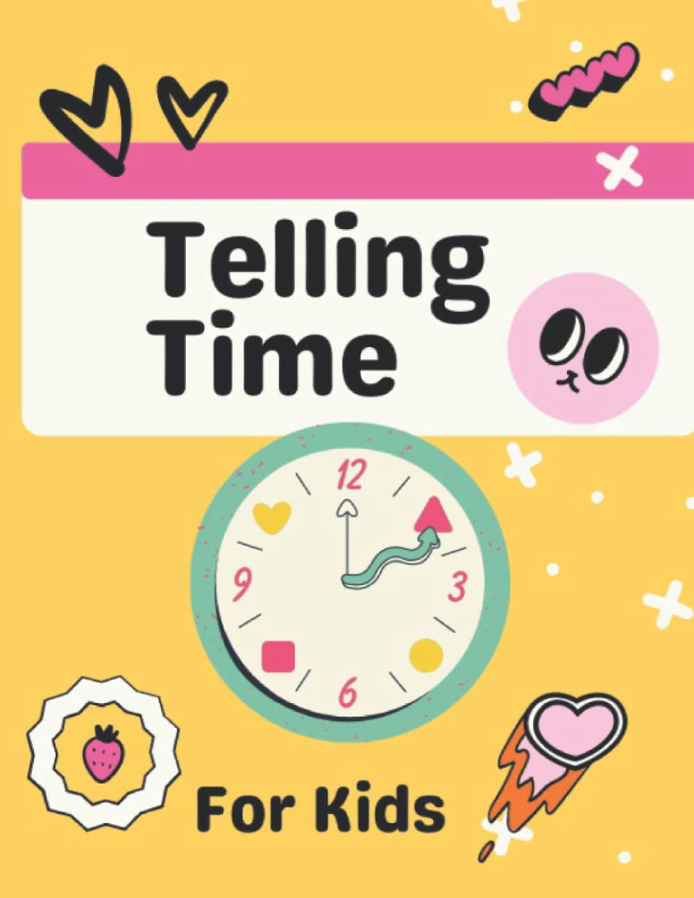 Buy Telling Time For Kids | Educational Activity Book | Learn Telling ...