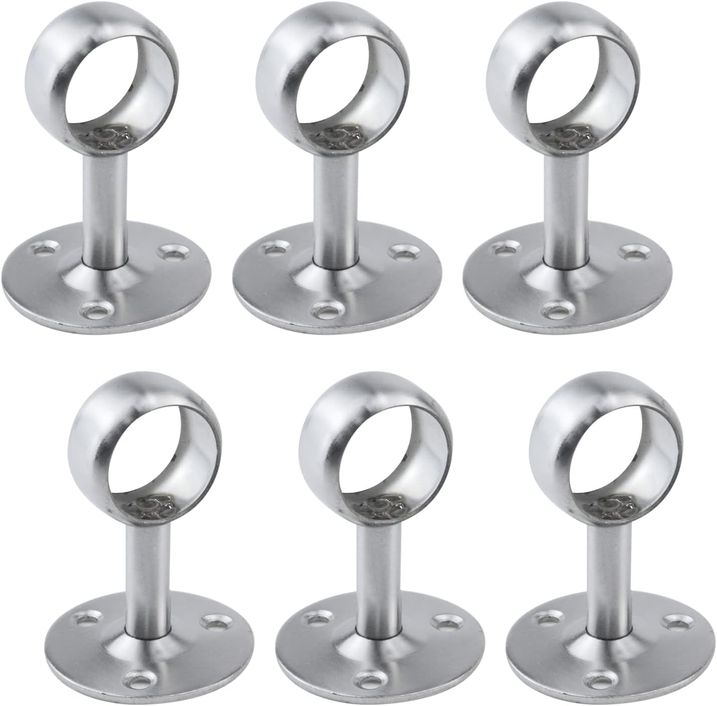 Amazon.com: Antrader Metal Wardrobe Closet Rod Rail Support Shelf Pipe ...