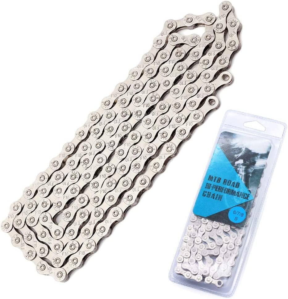Bestgle 6/7/8-Speed Bicycle Chain Adjustable Cycle Bike Chain 1/2 x 3 ...