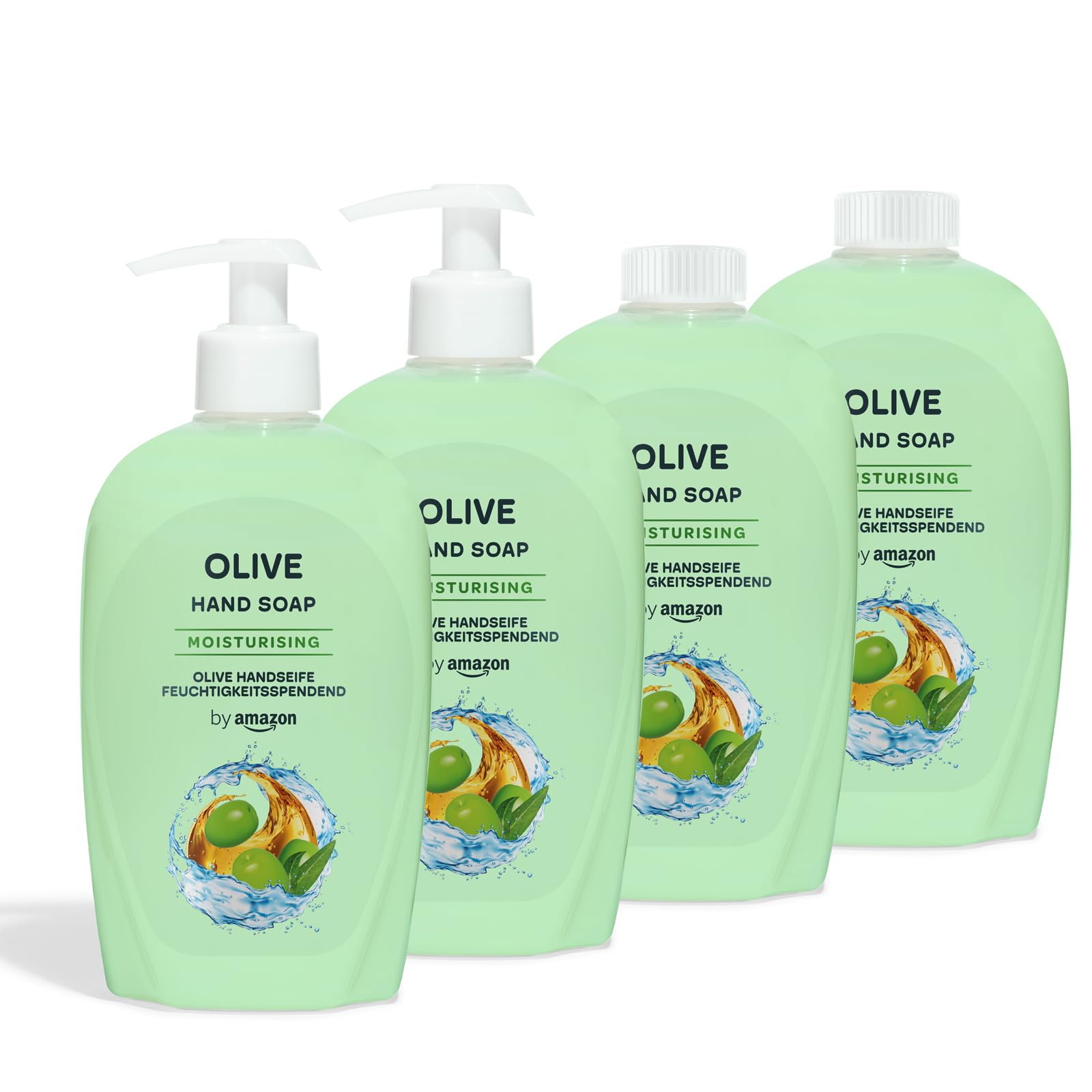by Amazon Olive Hand Soap, 4 x 500ml : Amazon.co.uk: Beauty
