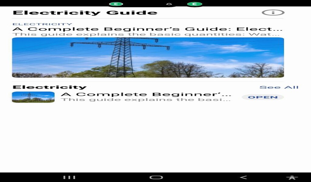 Electricity Guide:www.amazon.com:Appstore for Android