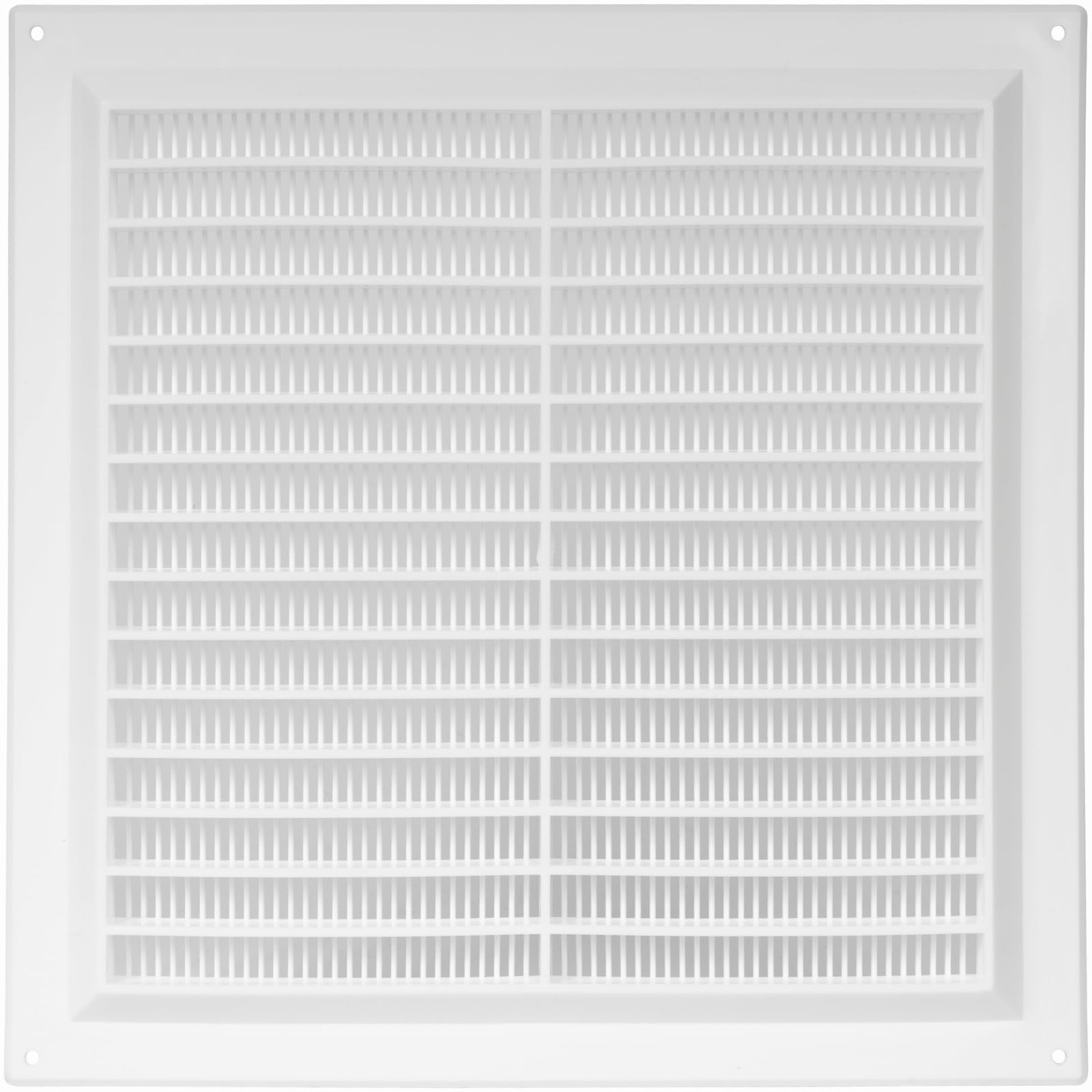 Buy 10'' x 10'' Inch / 246 x 246 mm Plastic Vent Cover - White - Square ...