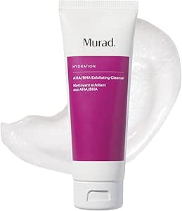 Murad AHA/BHA Exfoliating Cleanser 148 mL - AHA BHA Face Exfoliator ...