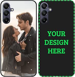 Amazon.com: Custom Phone Case for Samsung Galaxy A15 5G-6.5 inch,Personalized Picture Photo Logo ...