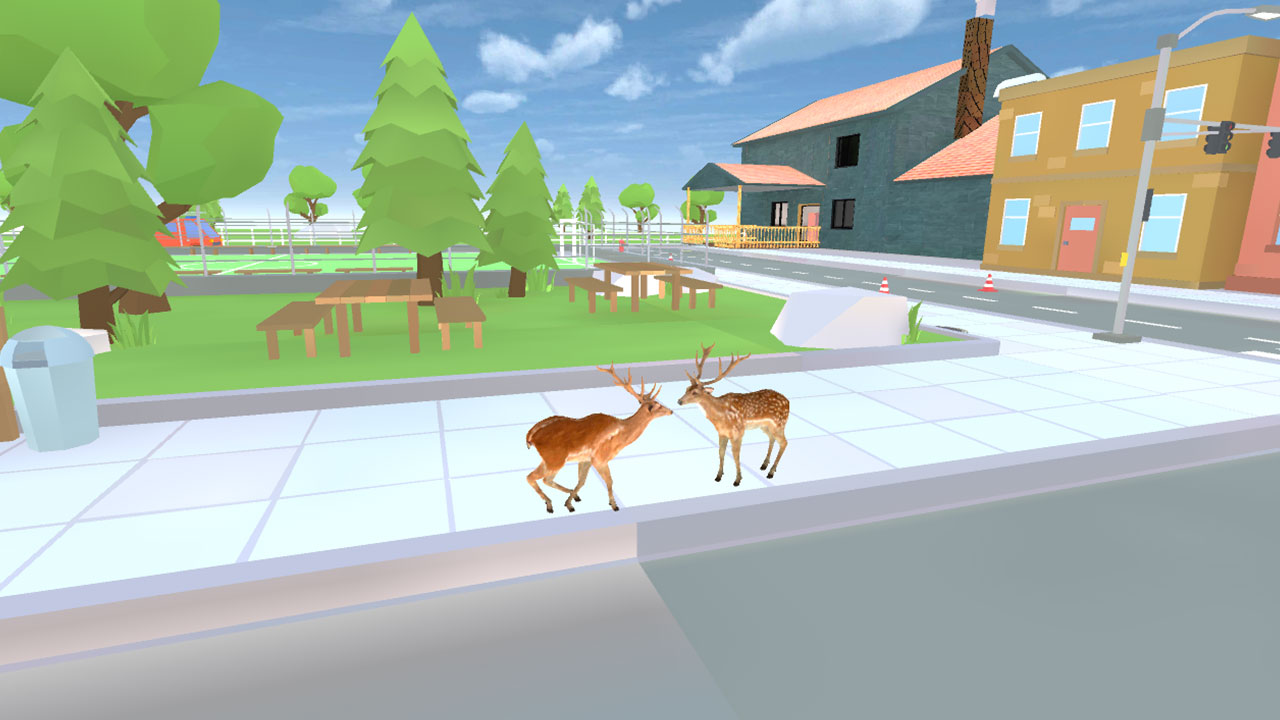 Baby Deer Crazy Boss - Animal Life City Deer Simulator - App on Amazon Appstore