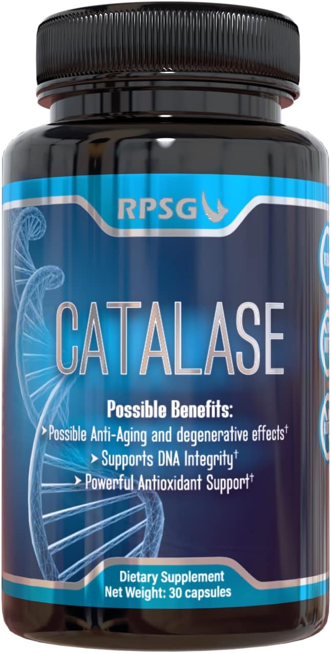 Amazon.com: Pure Catalase 15,000 CATu (600mg) Promote Healthy DNA ...