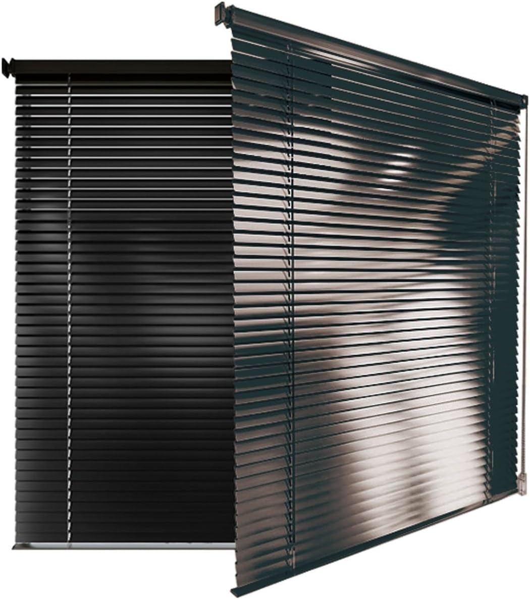 Amazon.com: Aluminum Venetian Blinds Privacy Blinds Black Shutters ...