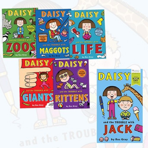Kes Gray Collection Daisy and the Trouble with Pack 6 Books Bundle ...