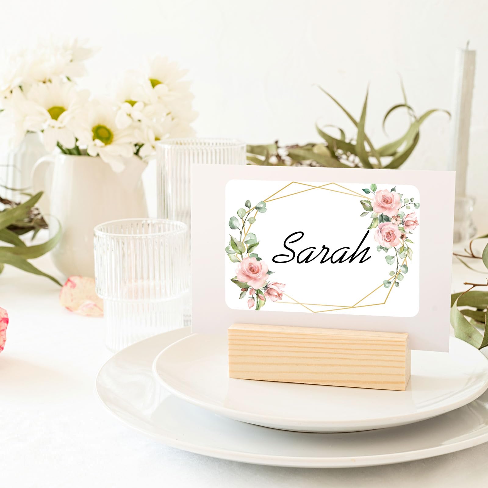 Snapklik.com : Whaline 180Pcs Back To School Floral Name Tag Stickers ...