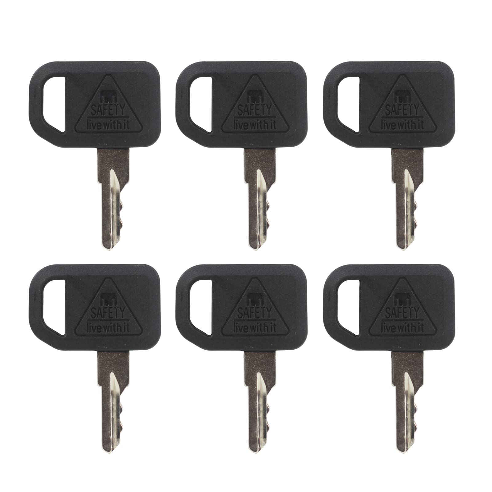 Amazon.com: AM131841 6PCS Ignition Keys Replacement for John Dee-re 300 ...