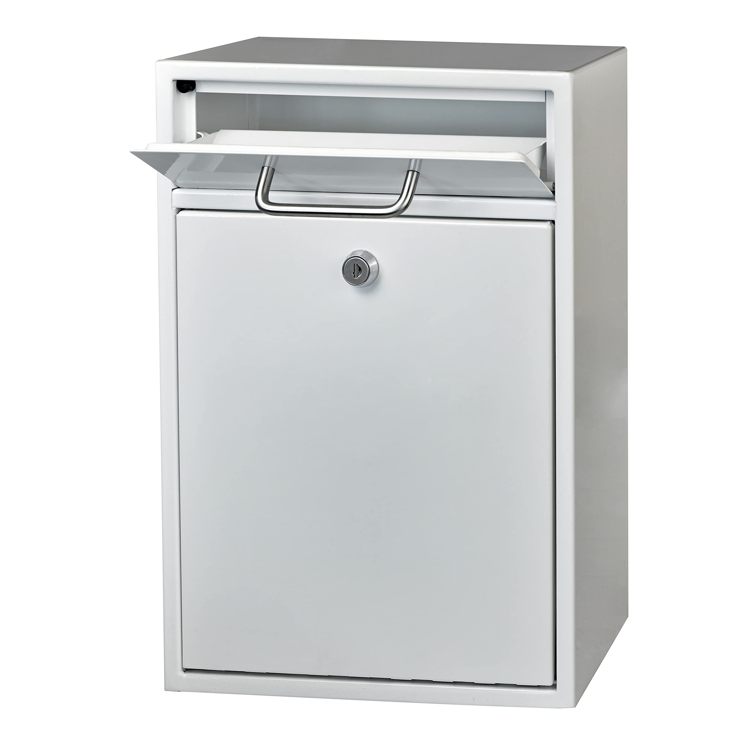 Mail Boss 7420 High Security Steel Locking Wall Mounted Mailbox ...