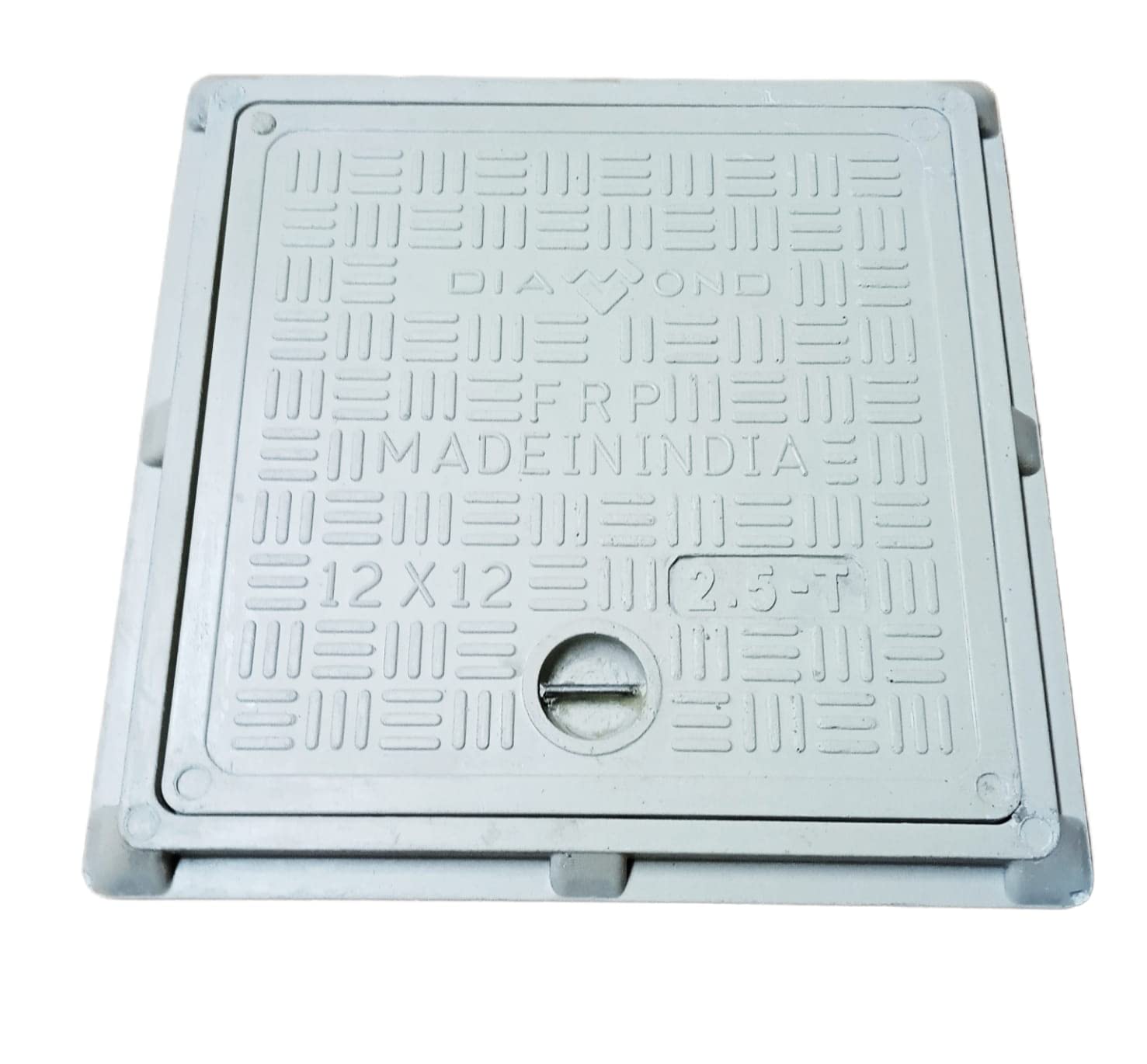 Urja Enterprise Reinforced (FRP) 2.5 Tons Capacity Manhole Cover ...