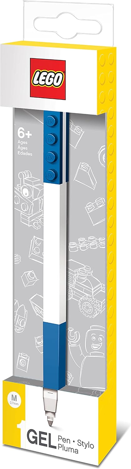 Amazon.com: GEL PEN BLUE LEGO BRICK : Office Products