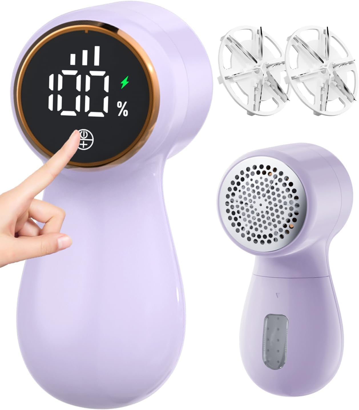 Amazon.com: Rechargeable Fabric Shaver,Lint Remover, 3-Speed Sweater ...
