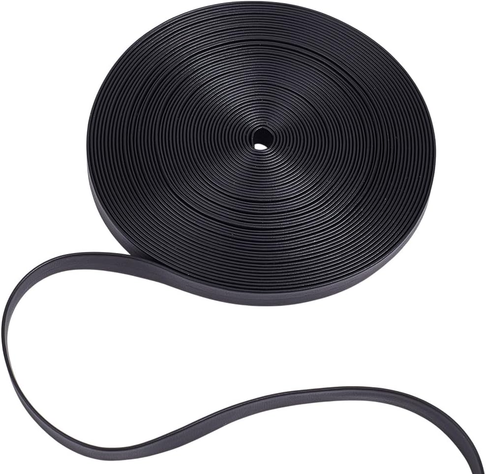 Amazon.com: GOMAKERER 10.94 Yards Fold Over Faux Leather Trim, 3/8 Inch ...