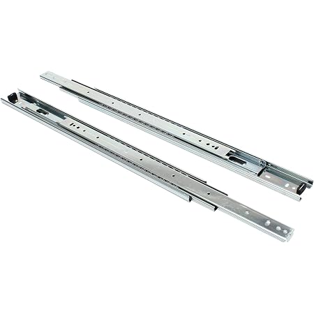 EBCO Sleek Telescopic Drawer Slides - (I) 35 450MM ZW : Amazon.in: Home ...