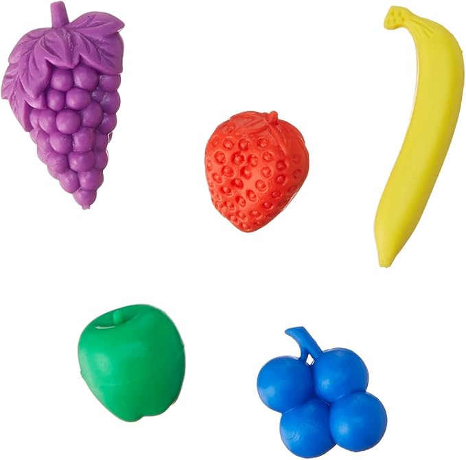 Didax Educational Resources Fruit Counters Set (108 Pack) : Amazon.co.uk: Toys & Games
