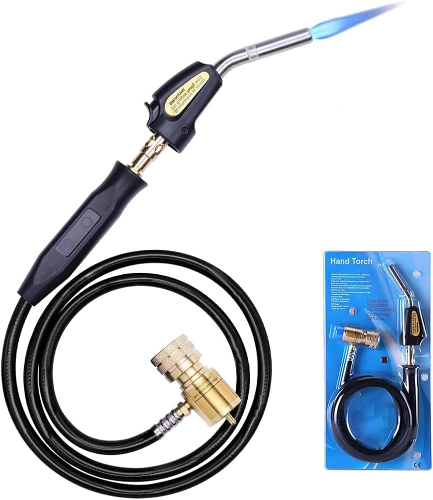 Amazon.com: Propane Torch Head, Mapp Map Gas Torch Kit, Solid Brass ...