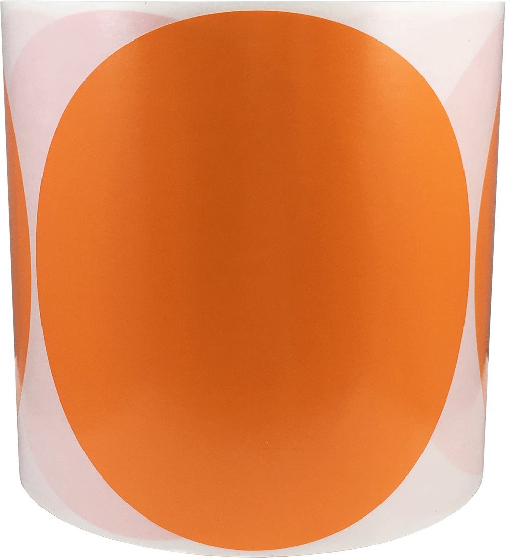 Amazon.com : Orange Color Coding Labels for Organizing Inventory 5 Inch ...