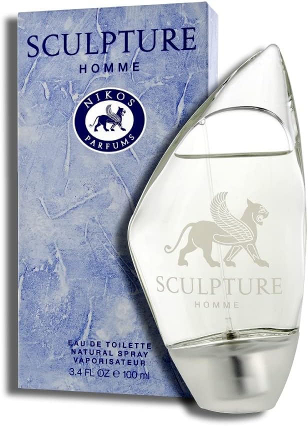 Amazon.com : Nikos Sculpture Homme for men Eau De Toilette Spray, 3.4 ...