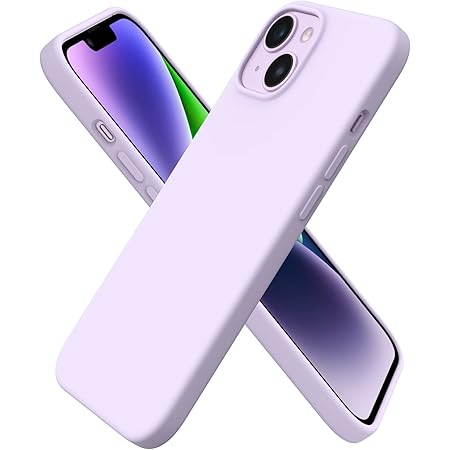 JETech Coque Silicone pour iPhone 14 6,1 Pouces, Protection Complète du ...