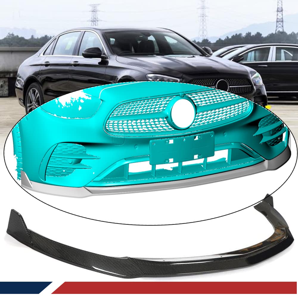 Front Bumper Lip Splitter For Mercedes E-Class W213/C238 2017-2020 ...