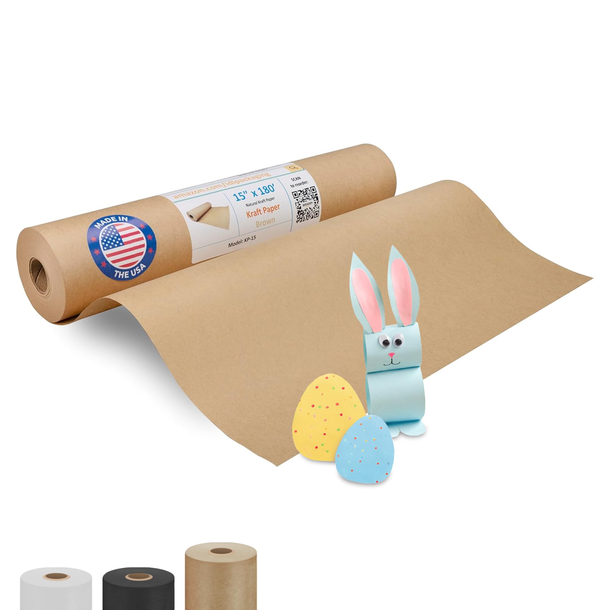 Snapklik.com : IDL Packaging Brown Paper Roll 15