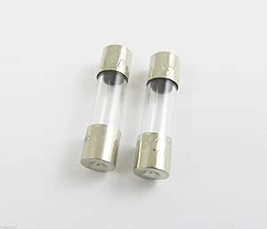 Amazon.com: Connector and Terminal 20Pcs Glass Fuse 5mm x 20mm 15A ...