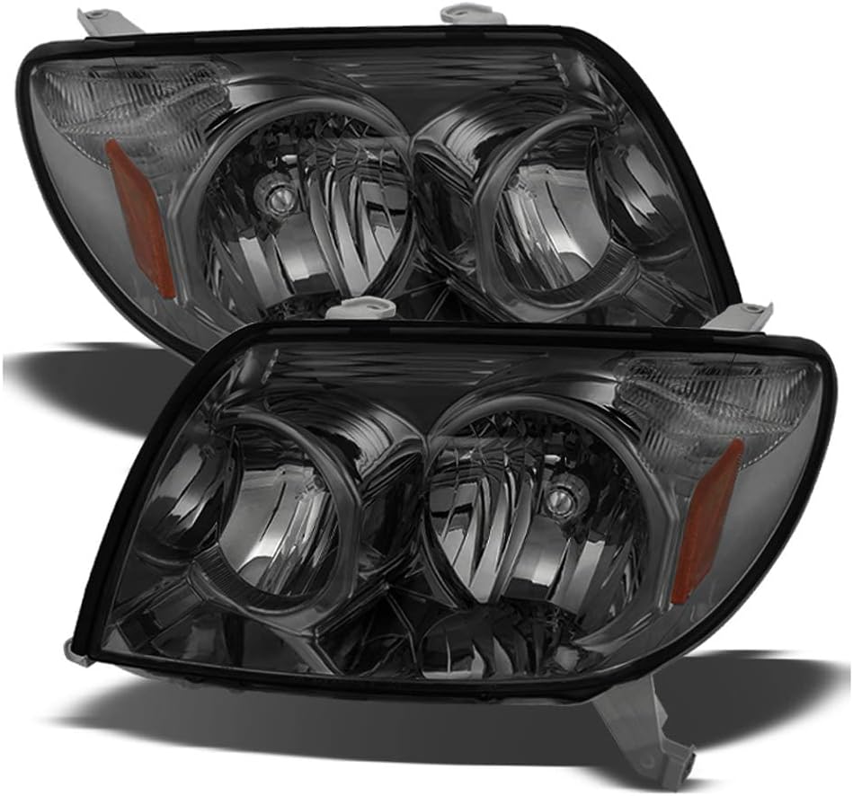 Amazon.com: ACANII - For Smoke 2003 2004 2005 Toyota 4Runner Headlights ...