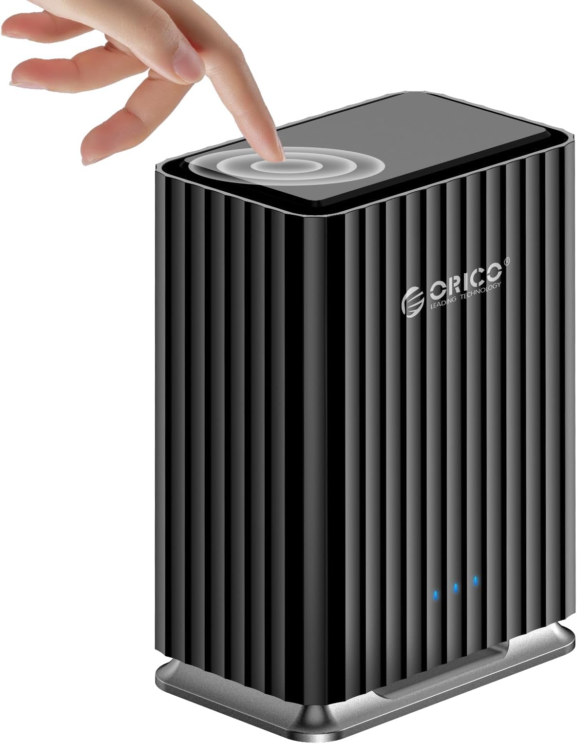 Amazon.com: ORICO 2 Bay Hard Drive Enclosure USB C Plug and Play DAS ...