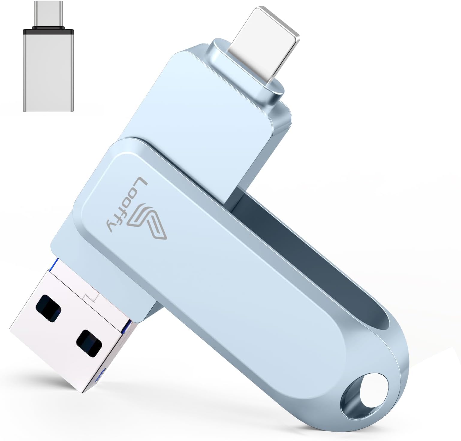 Amazon.co.jp: 【2024年登場】4in1 iPhone対応 USBメモリ 256GB iPad対応 usbメモリー 高速 データ ...