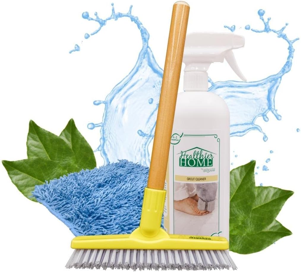 Amazon.com: CHOMP Grout Cleaner And Brightener, Powerful Tile Floors ...
