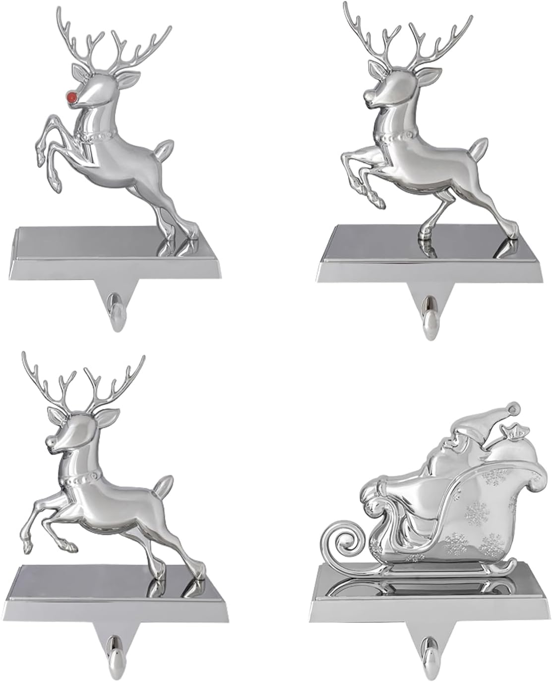 Amazon.com: Park Designs Bear & Tree Stocking Hanger - Set of 2 : Home ...