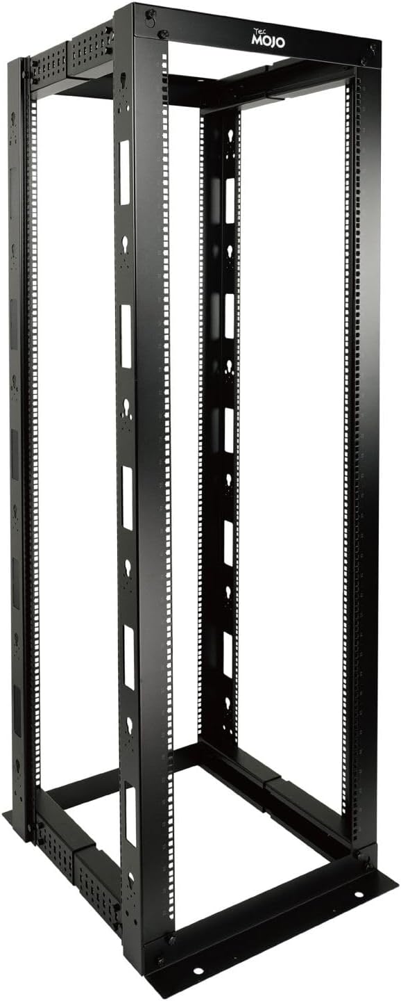 Amazon.com: Tecmojo 38U 4-Post Open Frame Server Rack, Adjustable Depth ...