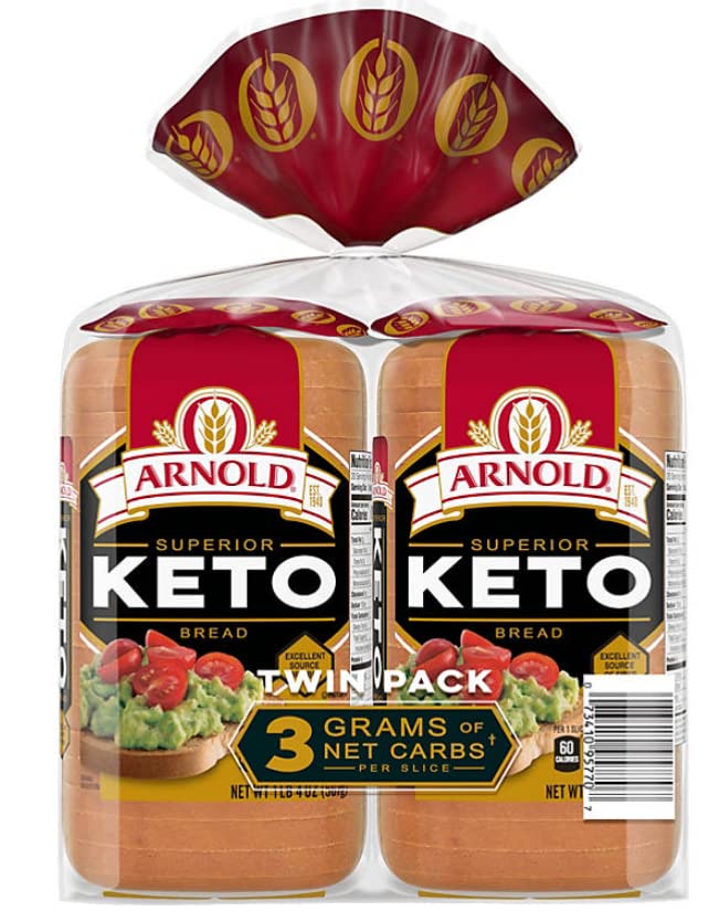 Amazon.com: Two Traders - Arnold Superior Keto Bread (20 oz., 2 pk ...