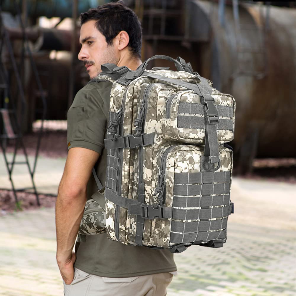 EMDMAK Military Tactical Backpack, Large Military Pack Army 3 Day ...