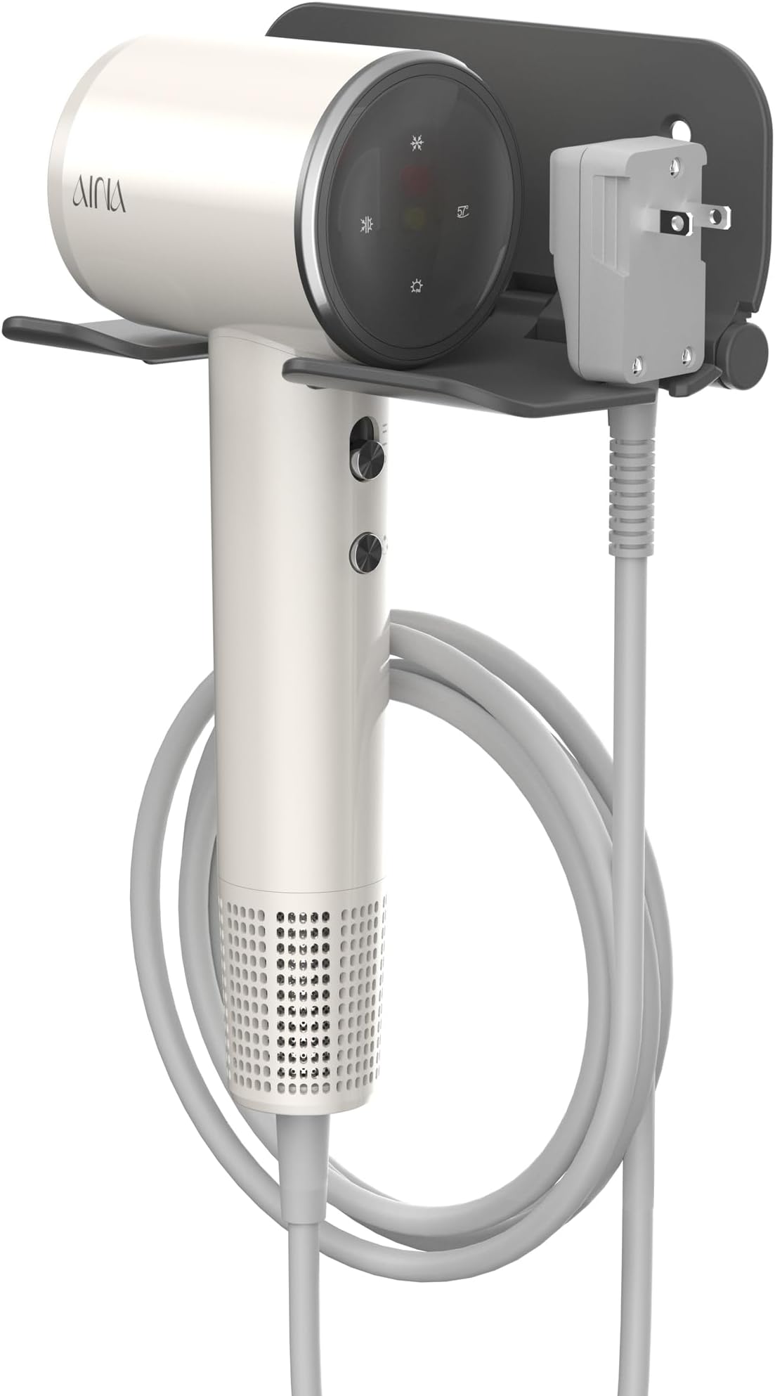 Amazon.com: Lystin Dyson Hair Dryer Bracket Wall Mount Holder Aluminum ...