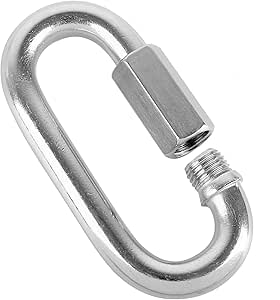 POFET 4Pcs M10 316 Stainless Steel Chain Connector Heavy Duty D Shape ...