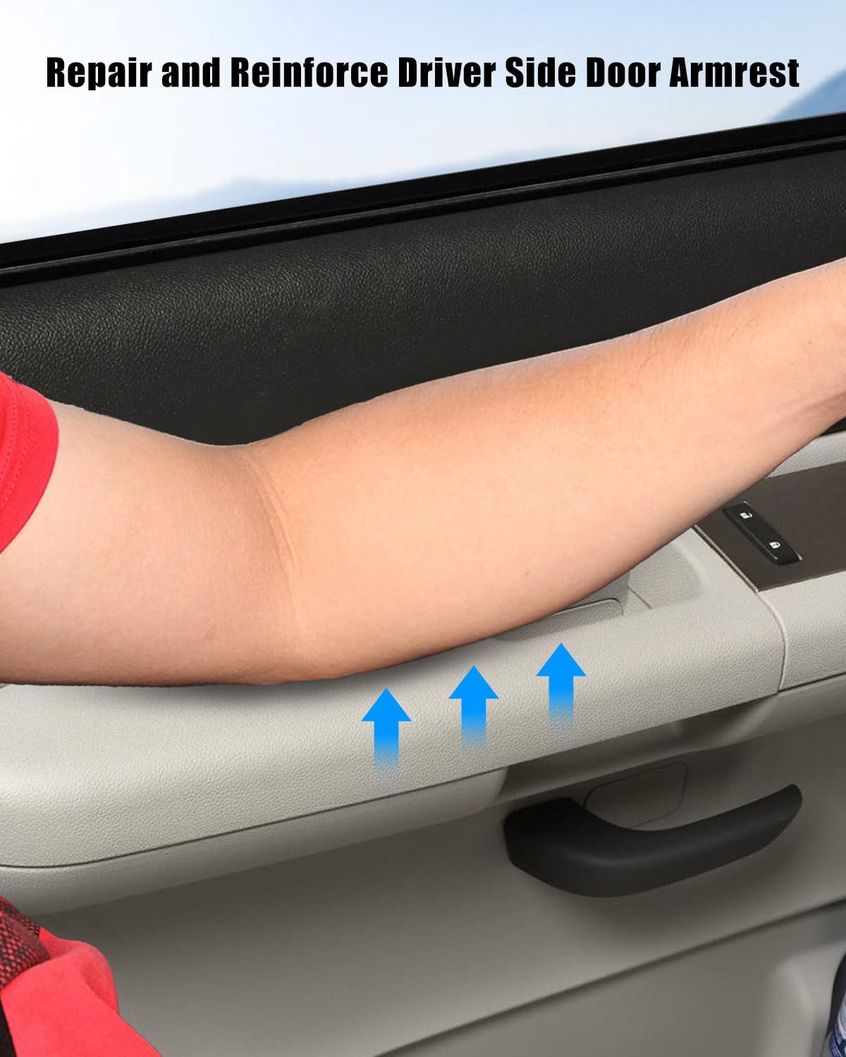 Snapklik.com : 1 Pair Driver And Passenger Side Door Arm Rest Bracket ...