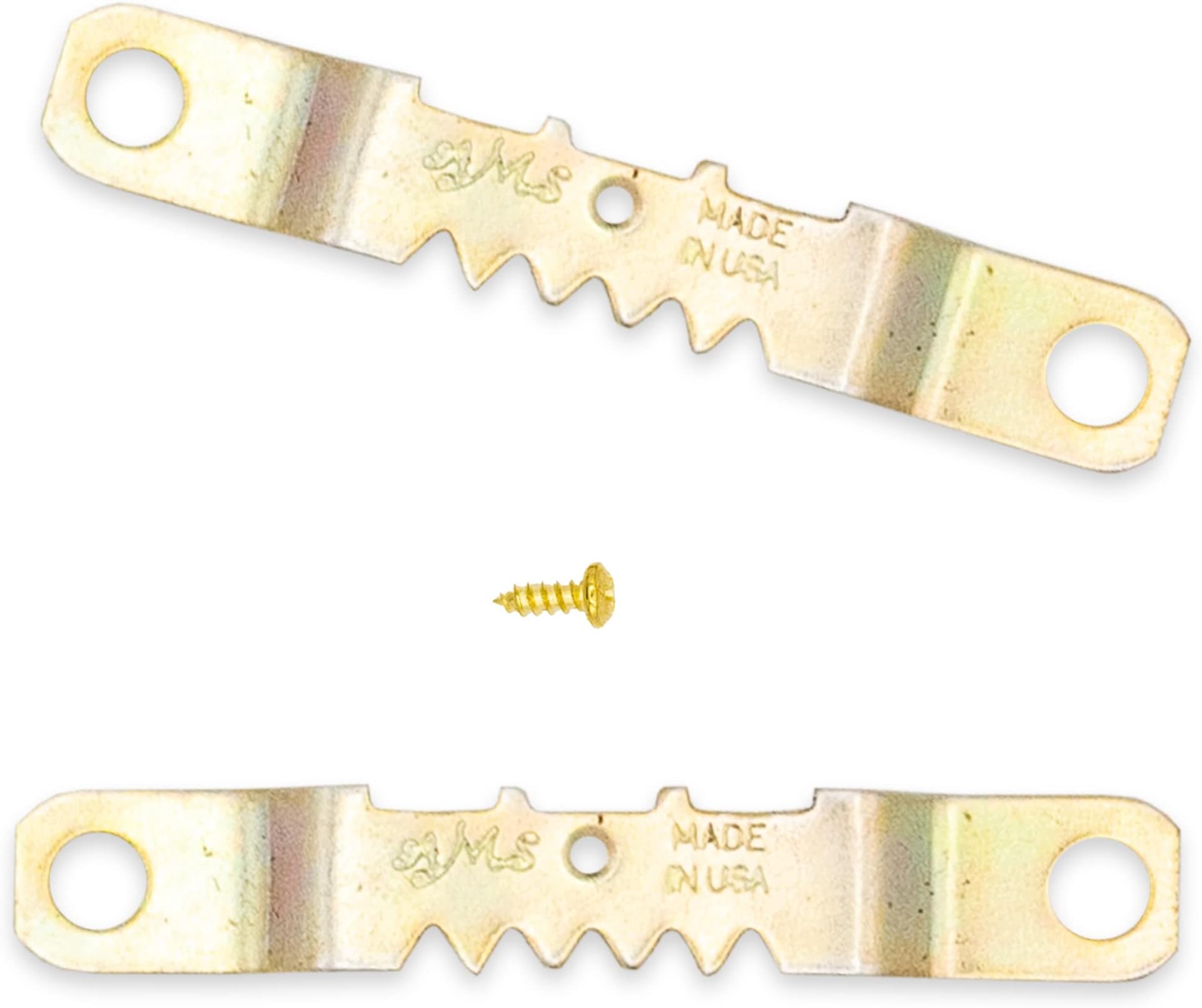 100 Sawtooth Picture Hangers 3 Inch with Screws - Picture Hanging ...