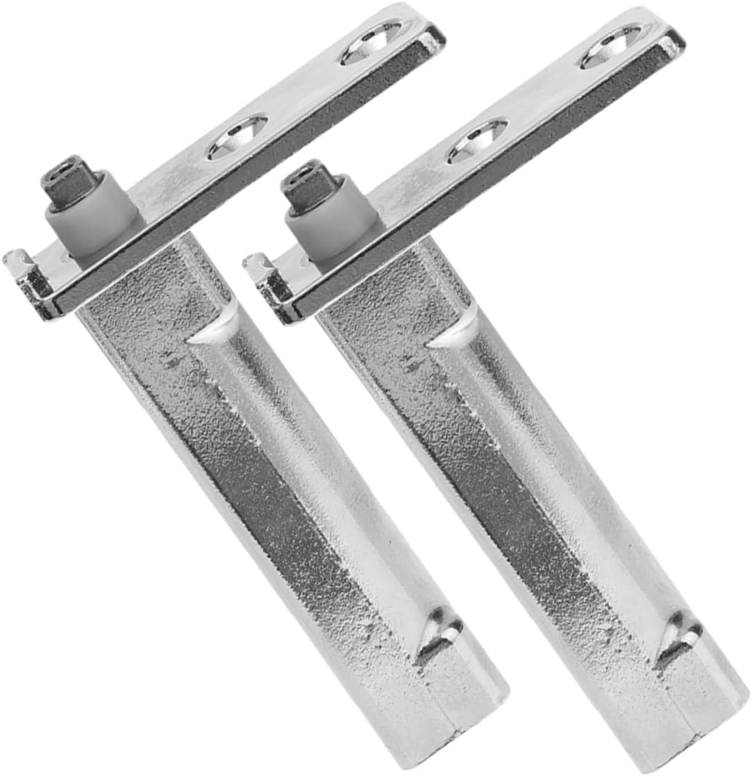 Yardenfun 2pcs Zinc Alloy Freezer Door Hinge Replacement Automatic Door ...