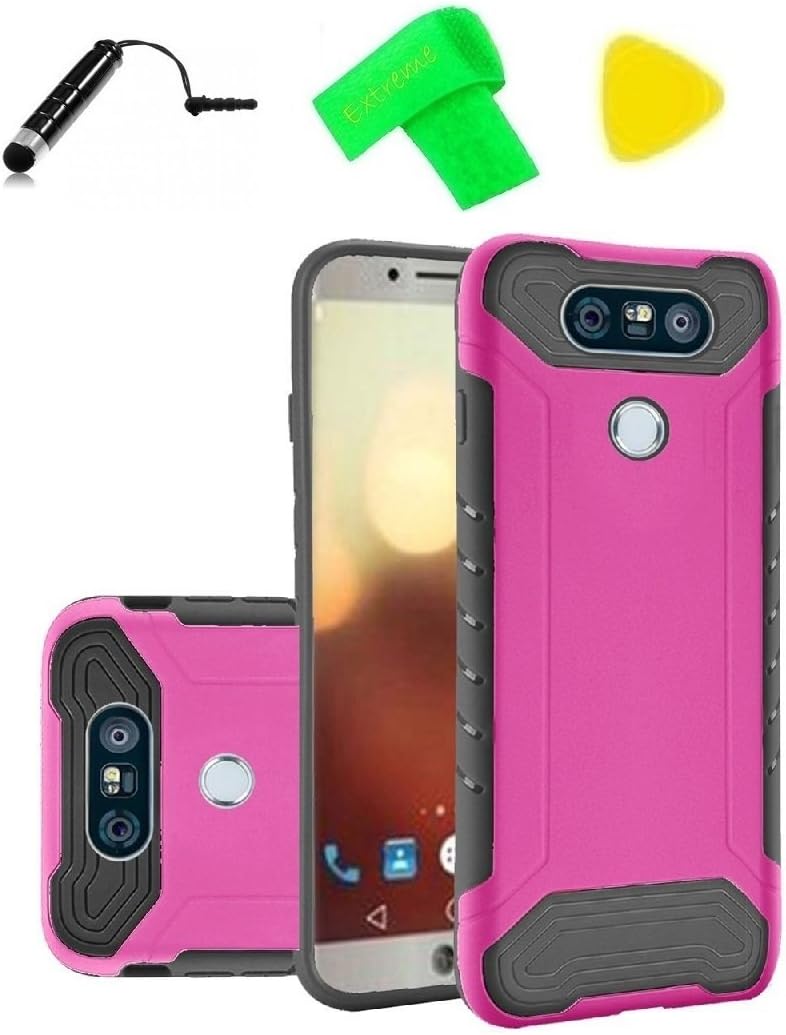 Amazon.com: Q Slim Hybrid Armor Cover Case Cell Phone Accessory ...